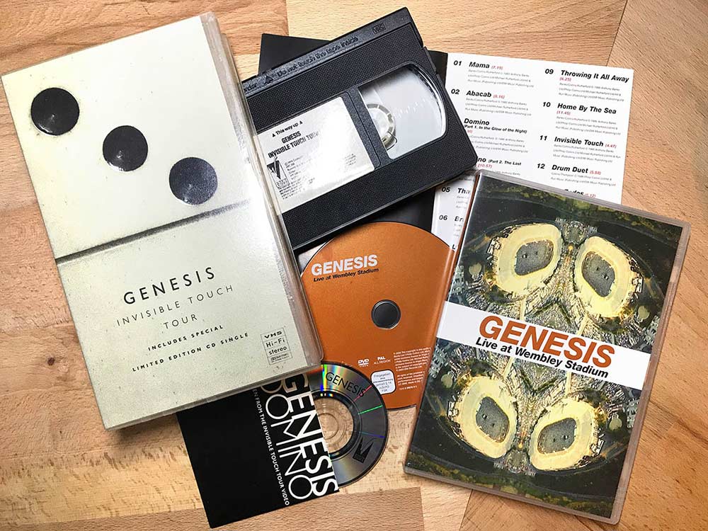 Genesis - Live At Wembley Stadium (2003) - reassessment : Genesis News ...