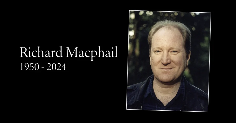 Richard Macphail has passed away - Genesis News Com [it] : Genesis News ...