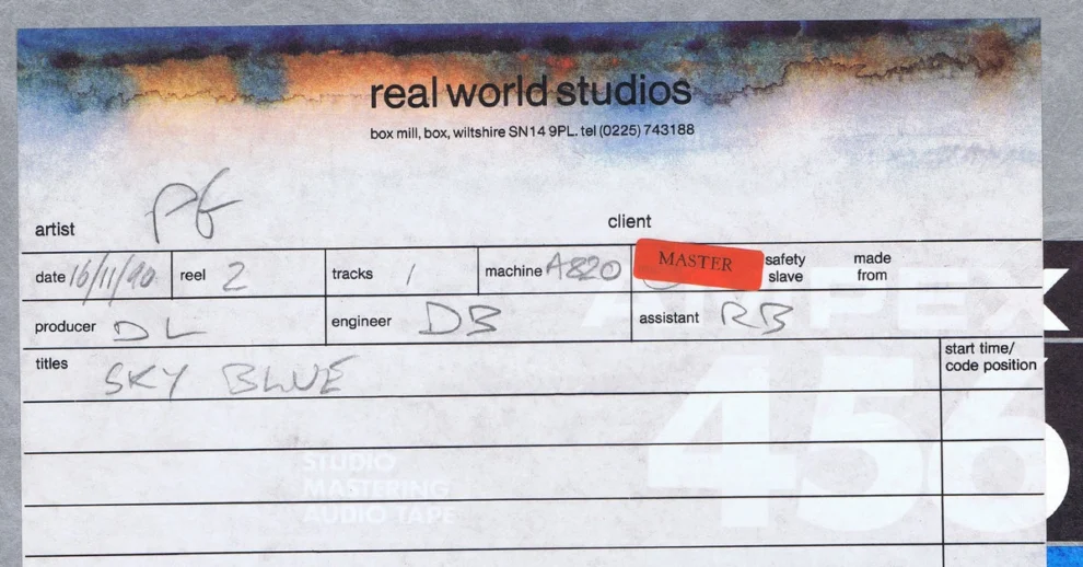 Peter Gabriel: Third "Sky Blue" version added on Bandcamp - Genesis News Com [it] : Genesis News ...