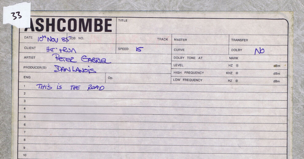 Peter Gabriel: Early version of "This Is The Road" on Bandcamp ...