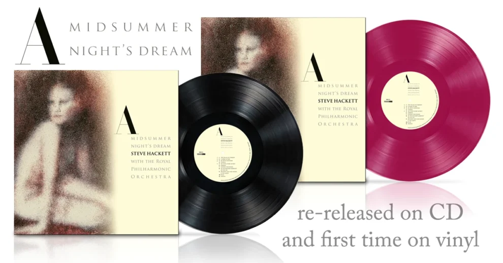 Steve Hackett: Re-issues of "A Midsummer Night's Dream" in November - Genesis News Com [it ...