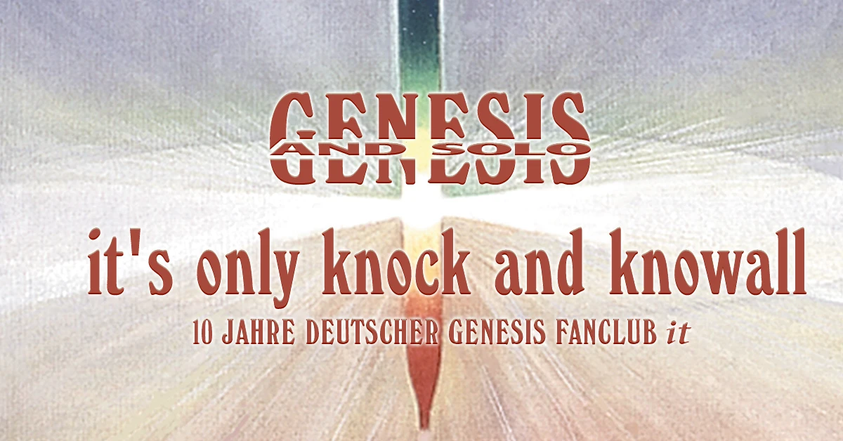 Genesis & Solo - "It's Only Knock And Knowall" - review - Genesis News ...