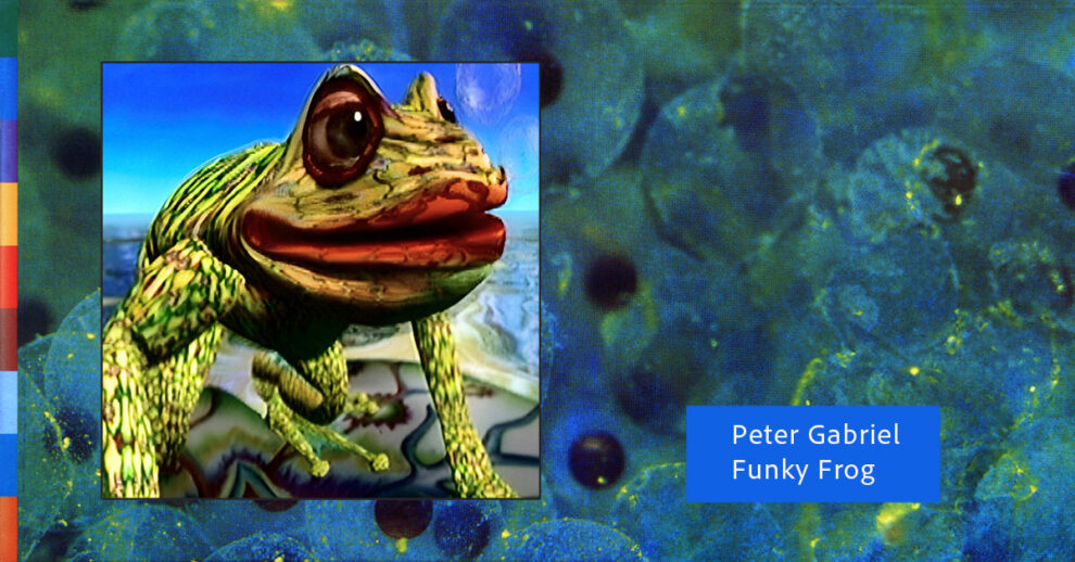 Peter Gabriel releases "Funky Frog" on Bandcamp - Genesis News Com [it ...